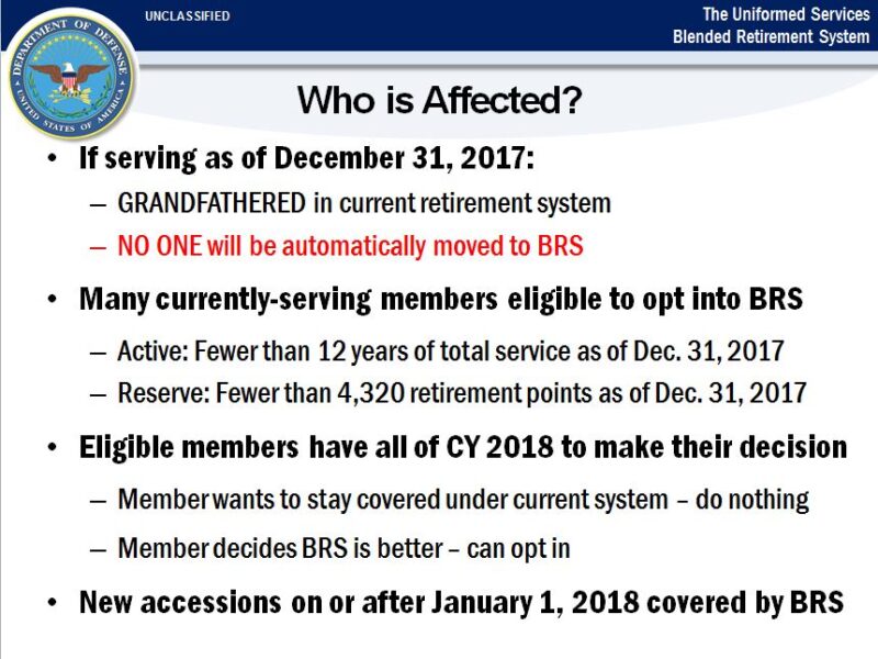 Blended Retirement System Considerations - Wise Stewardship Financial ...